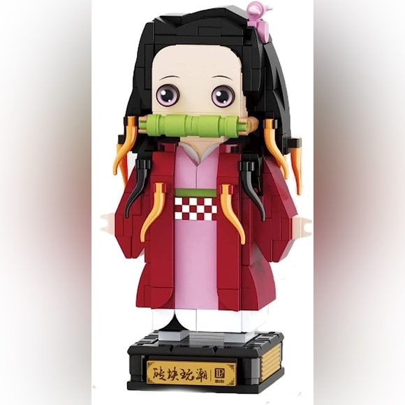 Games | Nezuko Building Block Figure Of 326 Pieces | Poshmark